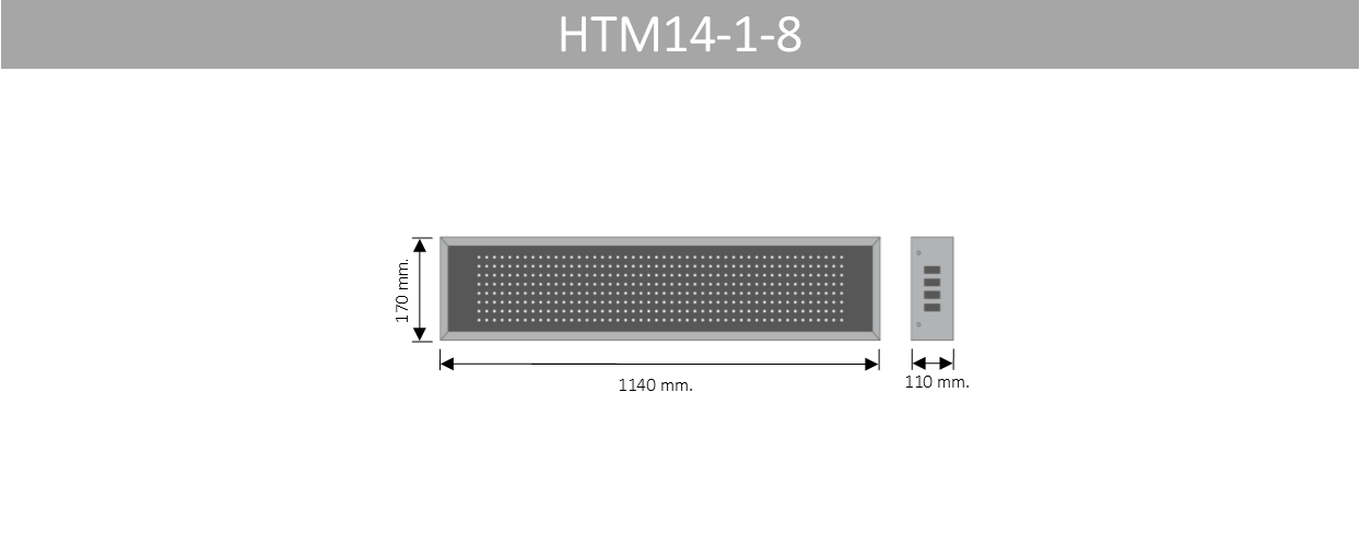 Single-Line LED Panels - Hitechled
