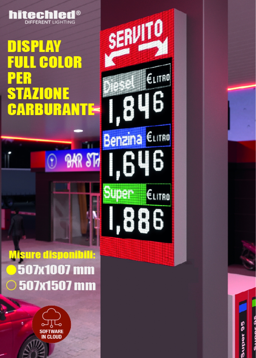 Display Full Color - Hitechled