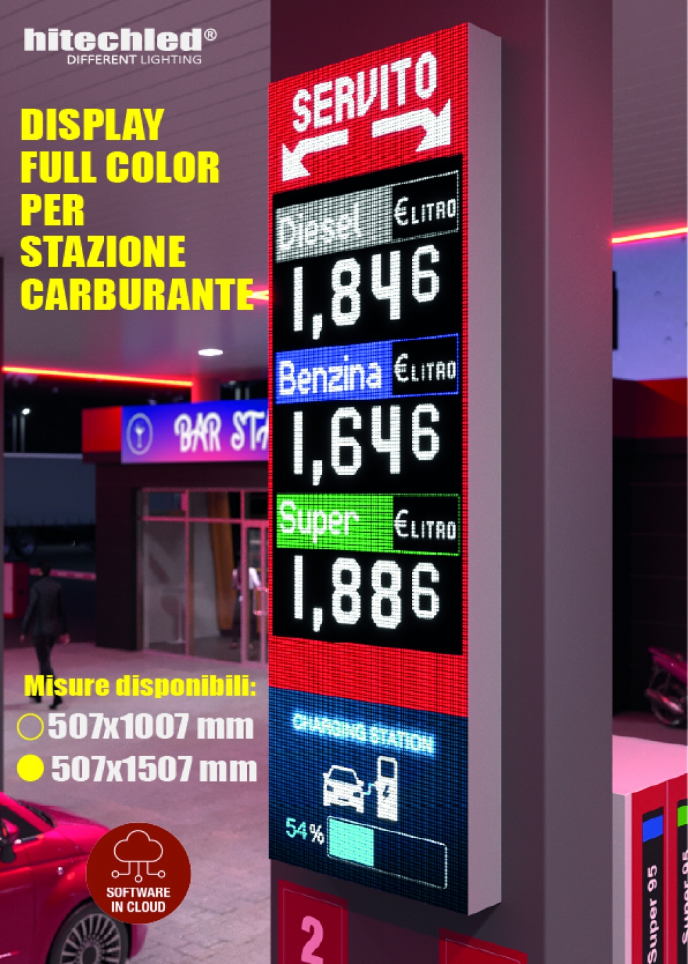 Display Full Color - Hitechled